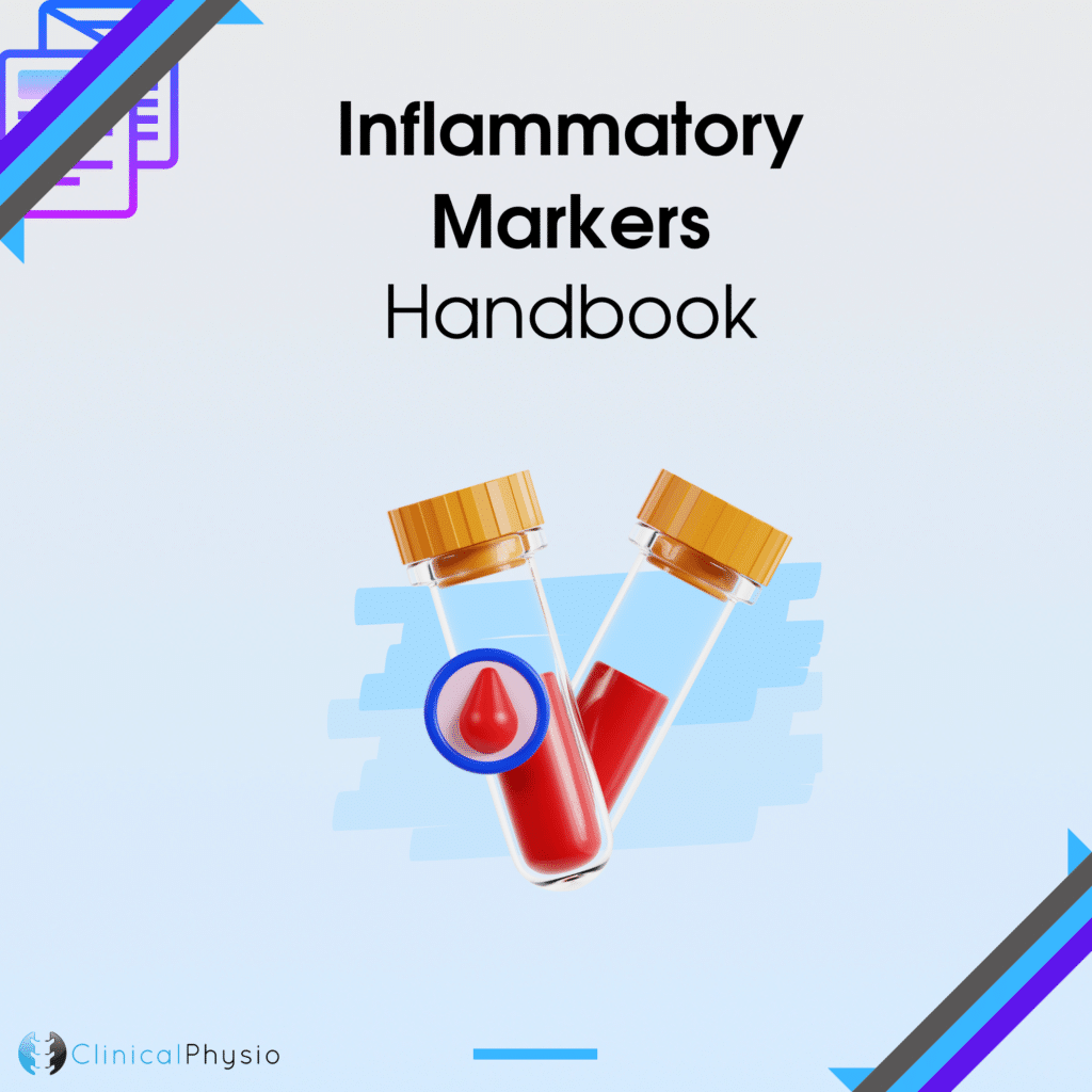 Inflammatory Markers Handbook | Clinical Physio Inflammatory Markers Handbook | Clinical Physio