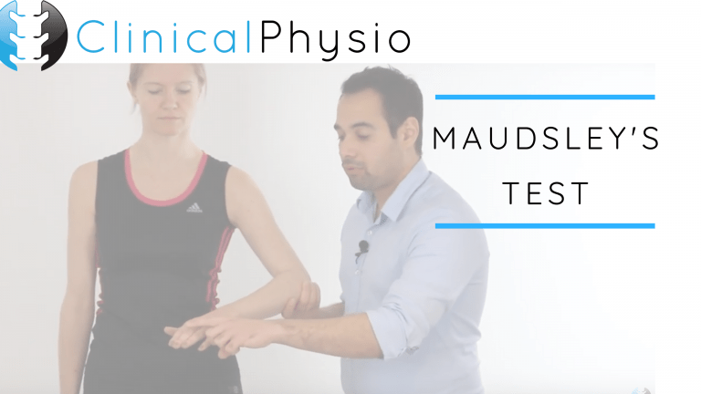Medial Epicondylitis Test | Clinical Physio