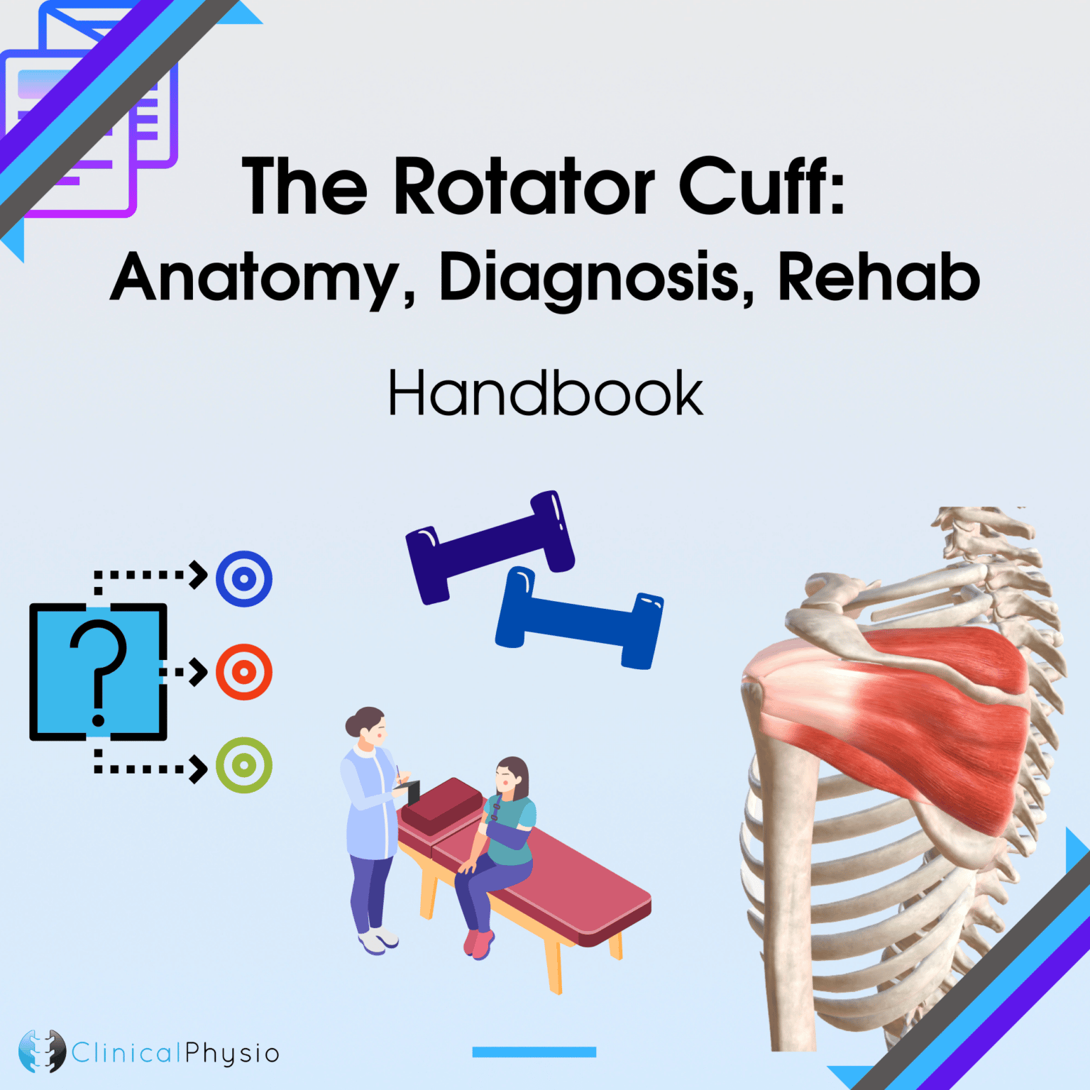 The Rotator Cuff: Anatomy, Diagnosis, Rehab Handbook | Clinical Physio