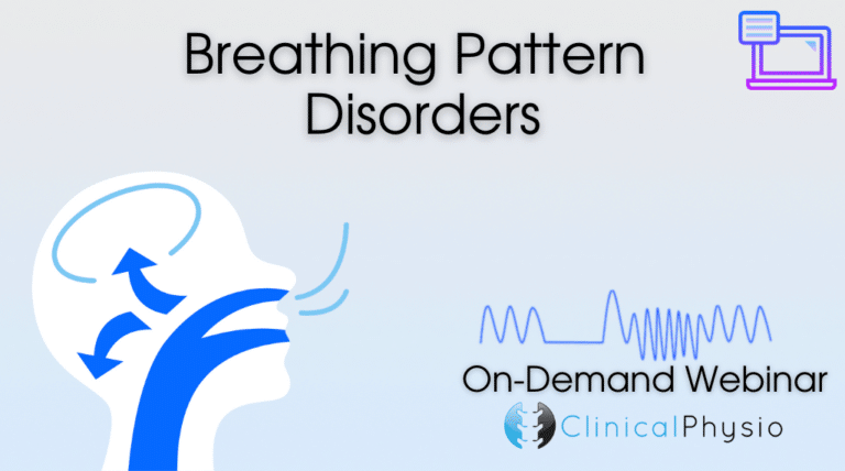 Breathing Pattern Disorders | Clinical Physio