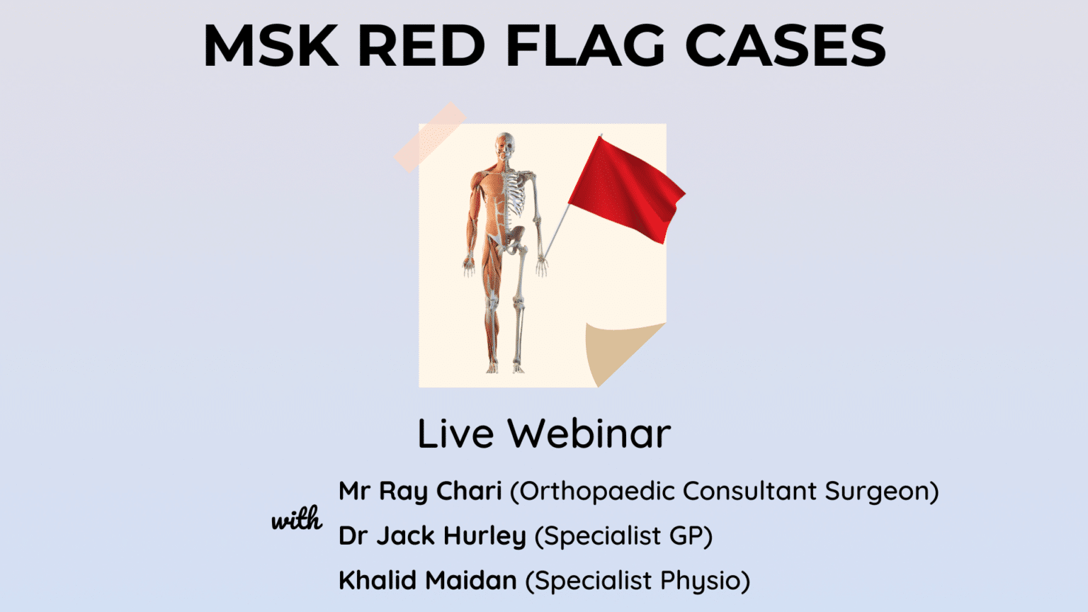 LIVE Webinars | Clinical Physio