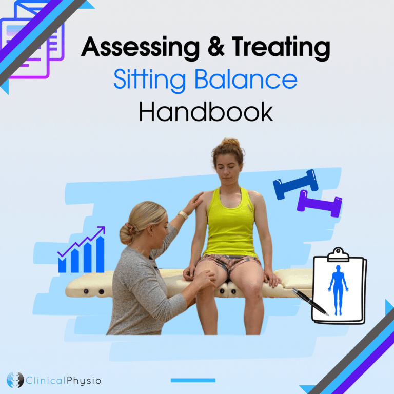 Assessing and Treating Sitting Balance Handbook | Clinical Physio