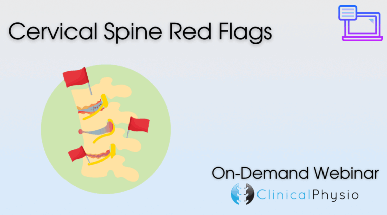 Cervical Spine Red Flags | Clinical Physio