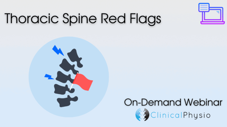 Thoracic Spine Red Flags | Clinical Physio