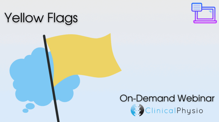 Yellow Flags | Clinical Physio